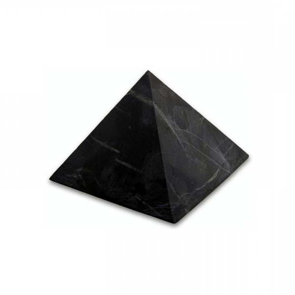 Unpolished Shungite pyramid 50 mm(shungite pyramids) buy on ...