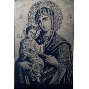 Icon "Deva Maria"(shungite icons) buy on ShungiteLife.com